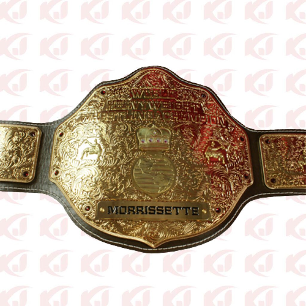 Large Gold Crumrine Heavyweight Championship Belt for Wrestling ...